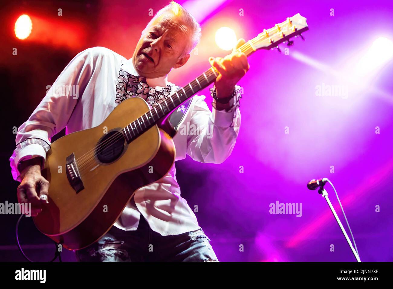 Australian guitarist Tommy Emmanuel performs live during a concert at ...