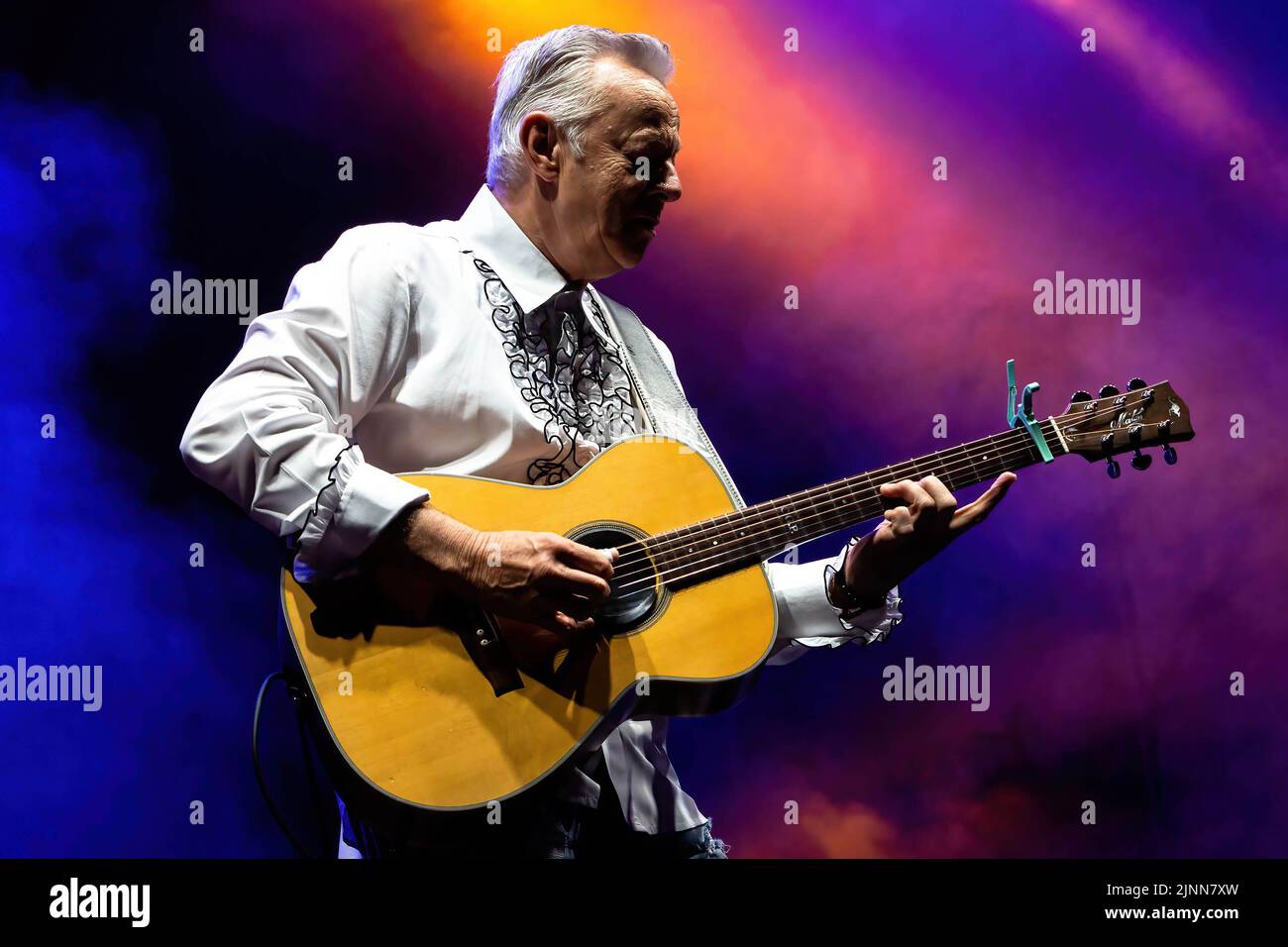 Australian guitarist Tommy Emmanuel performs live during a concert at ...