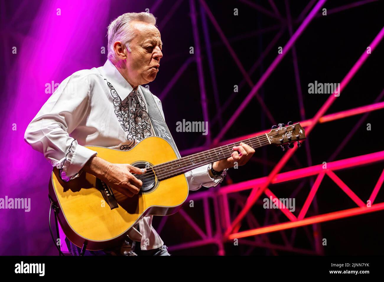 Australian guitarist Tommy Emmanuel performs live during a concert at ...