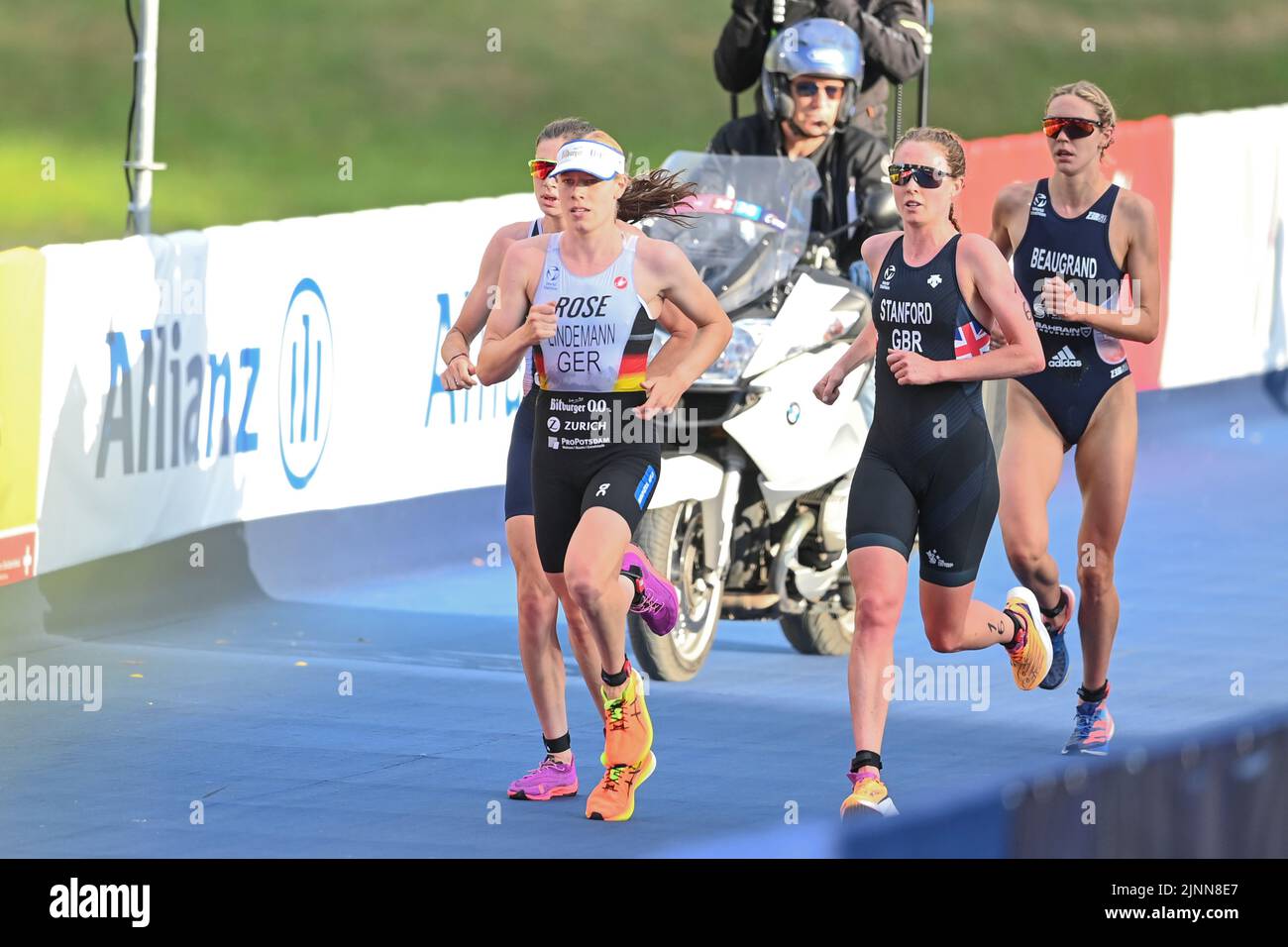 Non Stanford (Great Britain), Rose Lindemann (Germany).. Triathlon ...