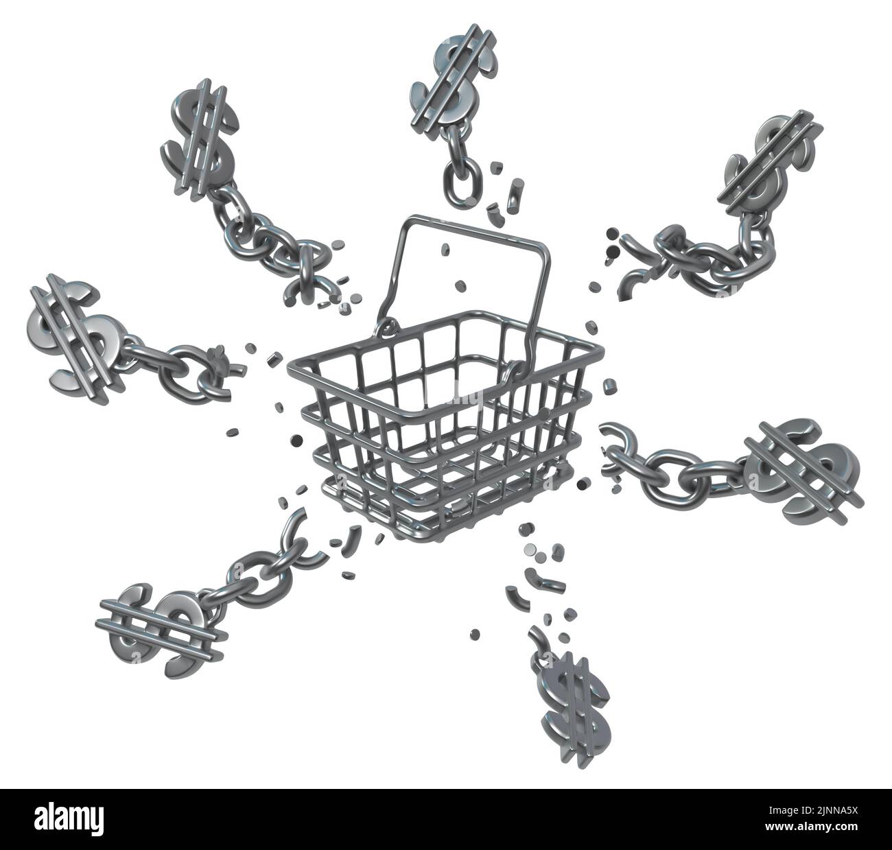 Broken chains money hi-res stock photography and images - Alamy
