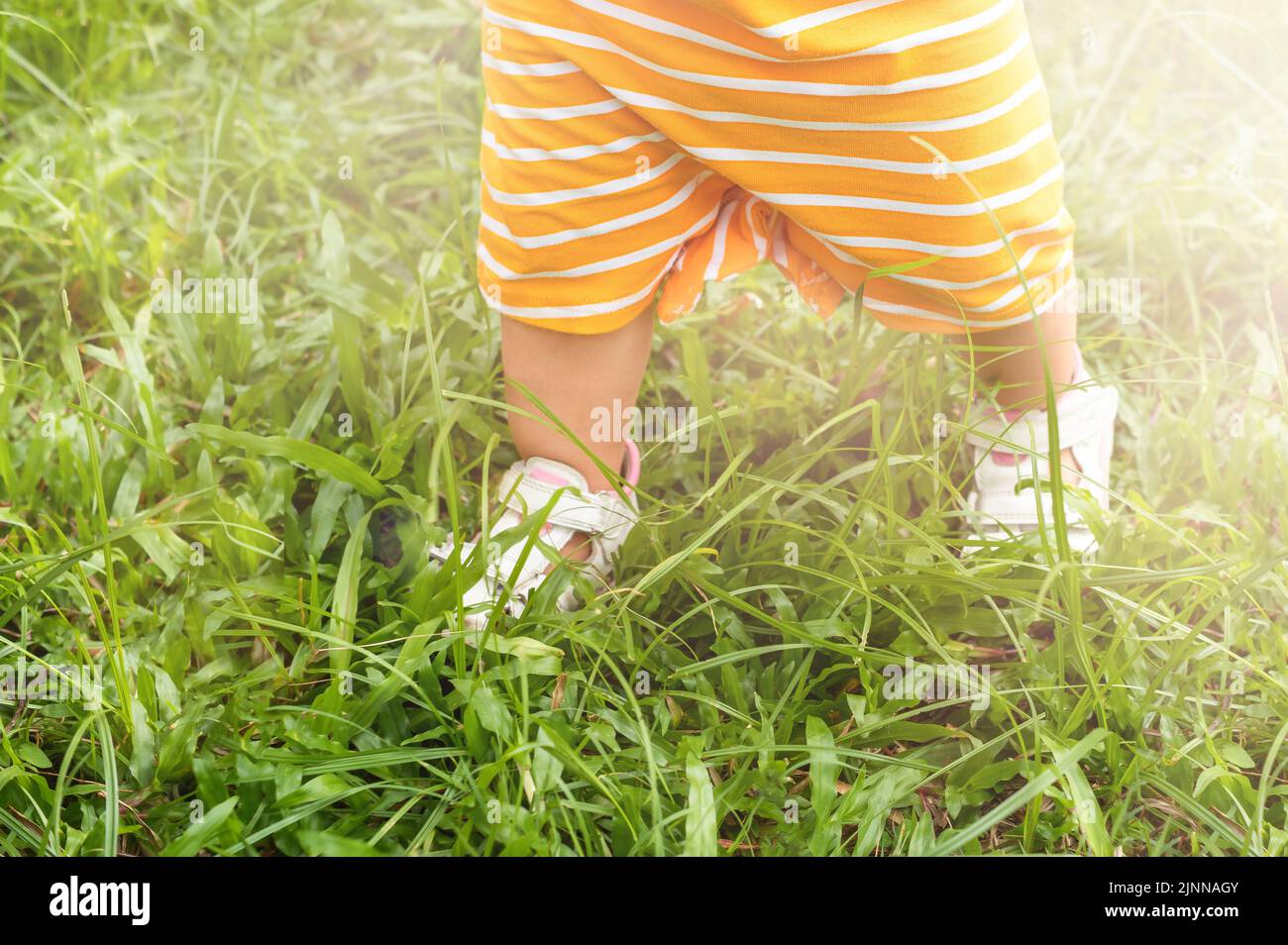 Toddler feet standing hi-res stock photography and images - Alamy