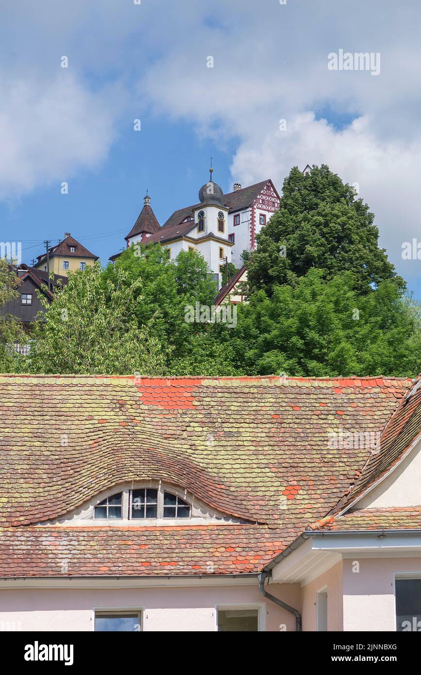 Egloffstein Castle, a high medieval noble castle, origin around 1150 ...