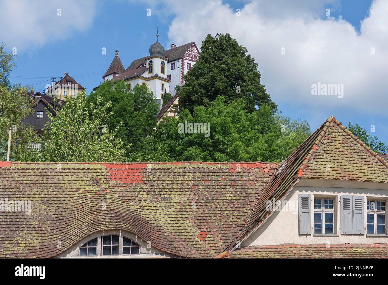 Egloffstein Castle, a high medieval noble castle, origin around 1150 ...