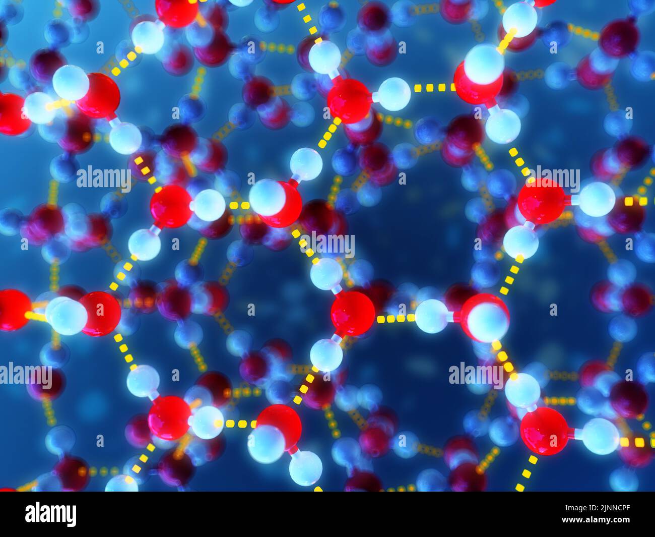 Regular crystalline structure of ice, illustration Stock Photo - Alamy Regular crystalline structure of ice, illustration Stock Photo - Alamy