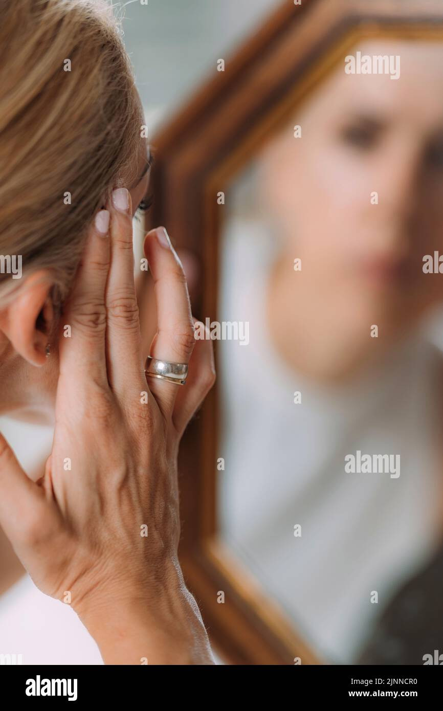 Body dysmorphic disorder, conceptual image Stock Photo - Alamy