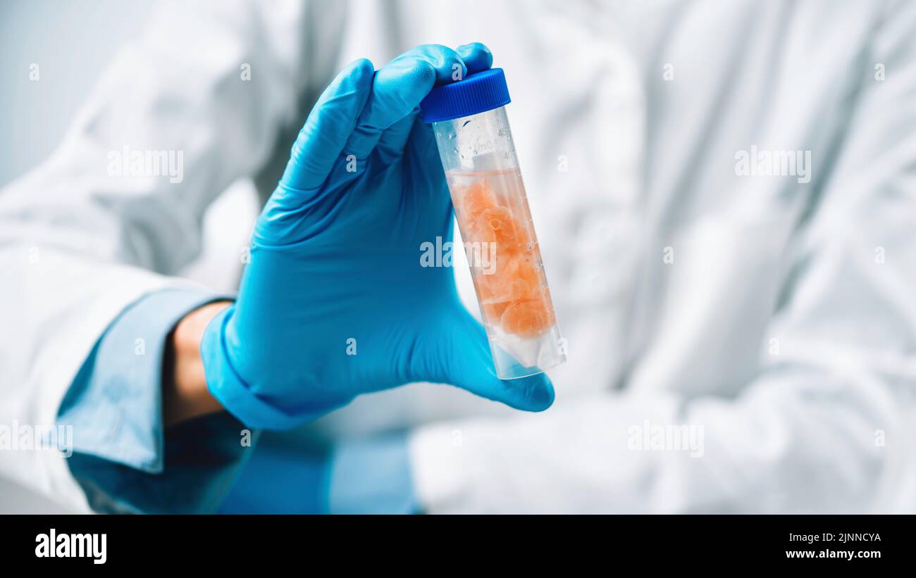 Quality control inspector taking poultry sample Stock Photo - Alamy