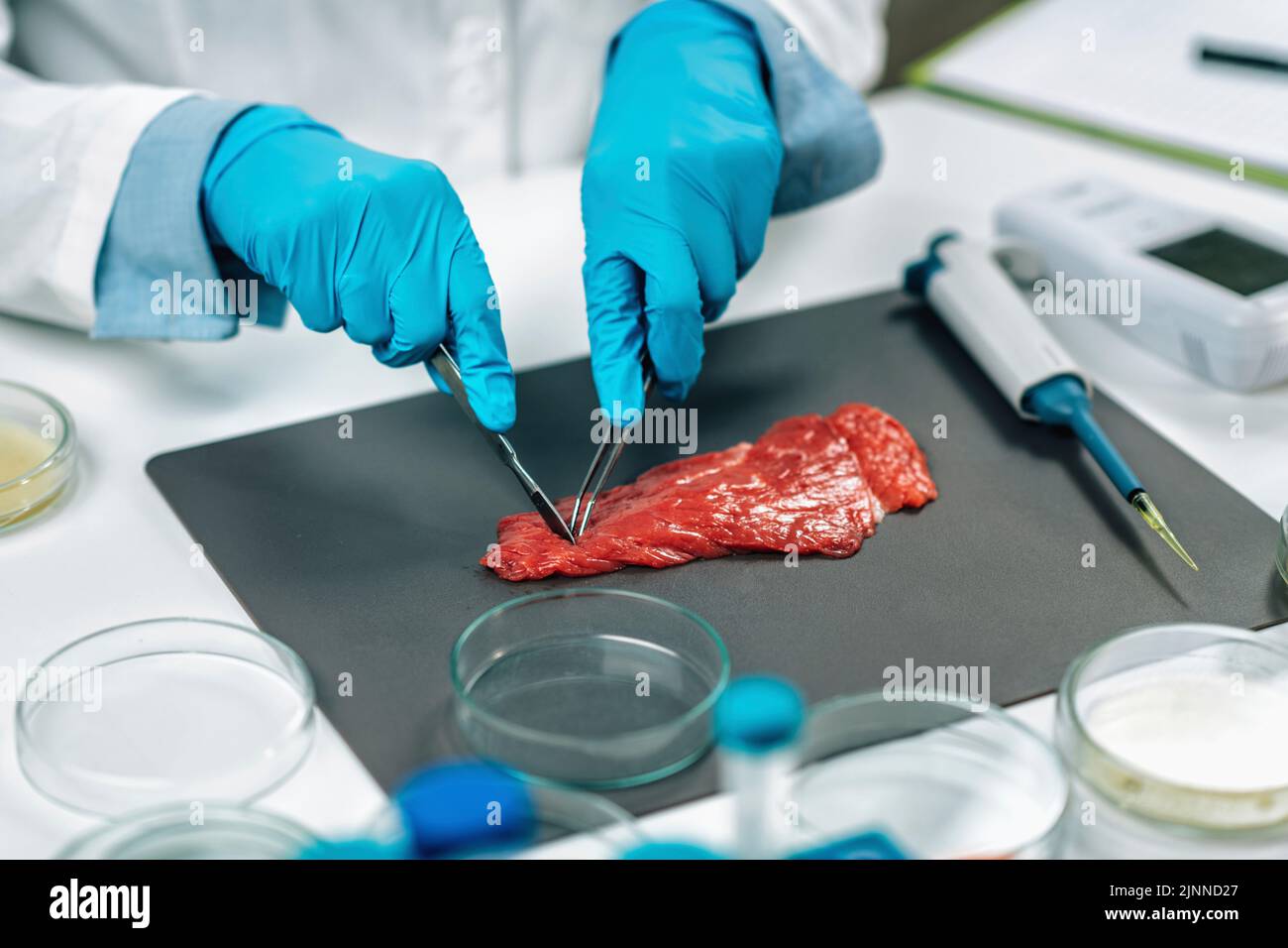 Meat quality control hi-res stock photography and images - Alamy