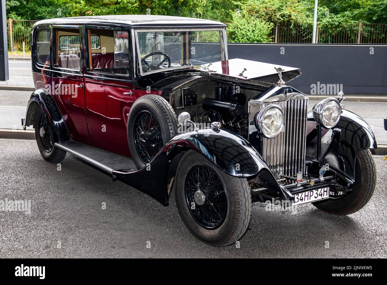 Historic Oldtimer Classic Car Rolls Royce 20-25 pre-war model with ...