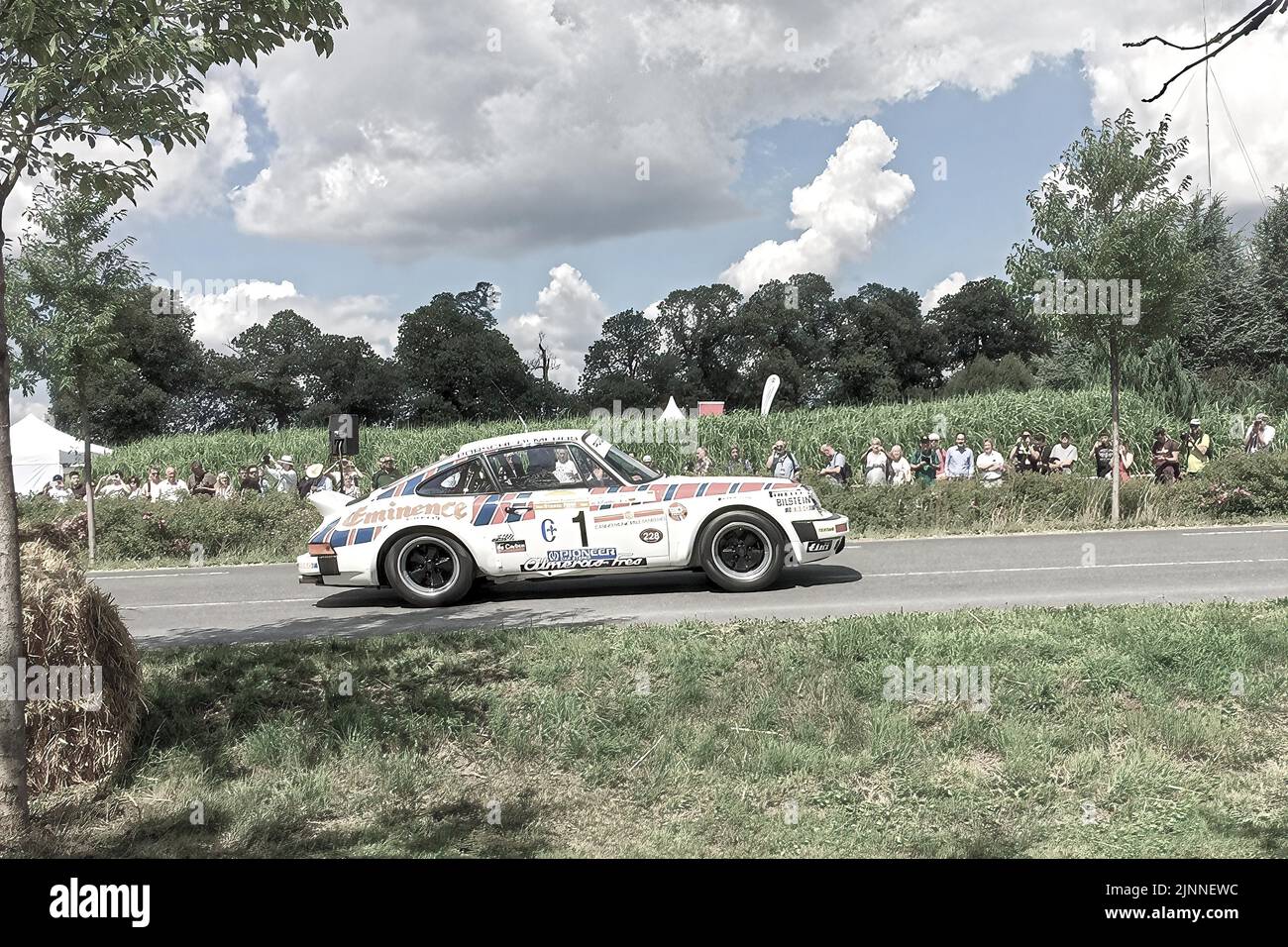 Classic historic race car Porsche 911 for Rally Group 4 by Almeras ...