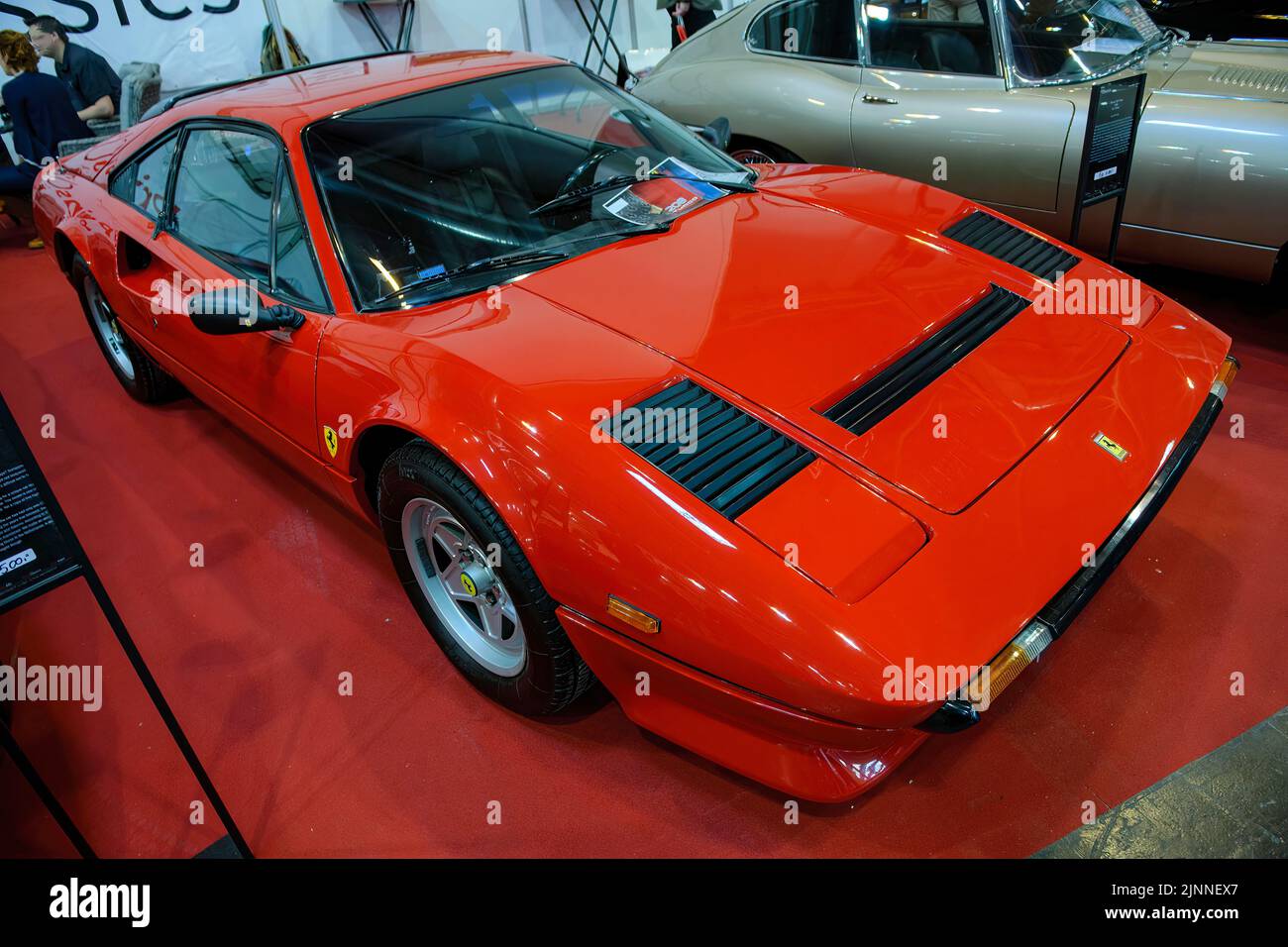 Sports car classic car Ferrari 308 GTB from the 80s, Techno Classica ...