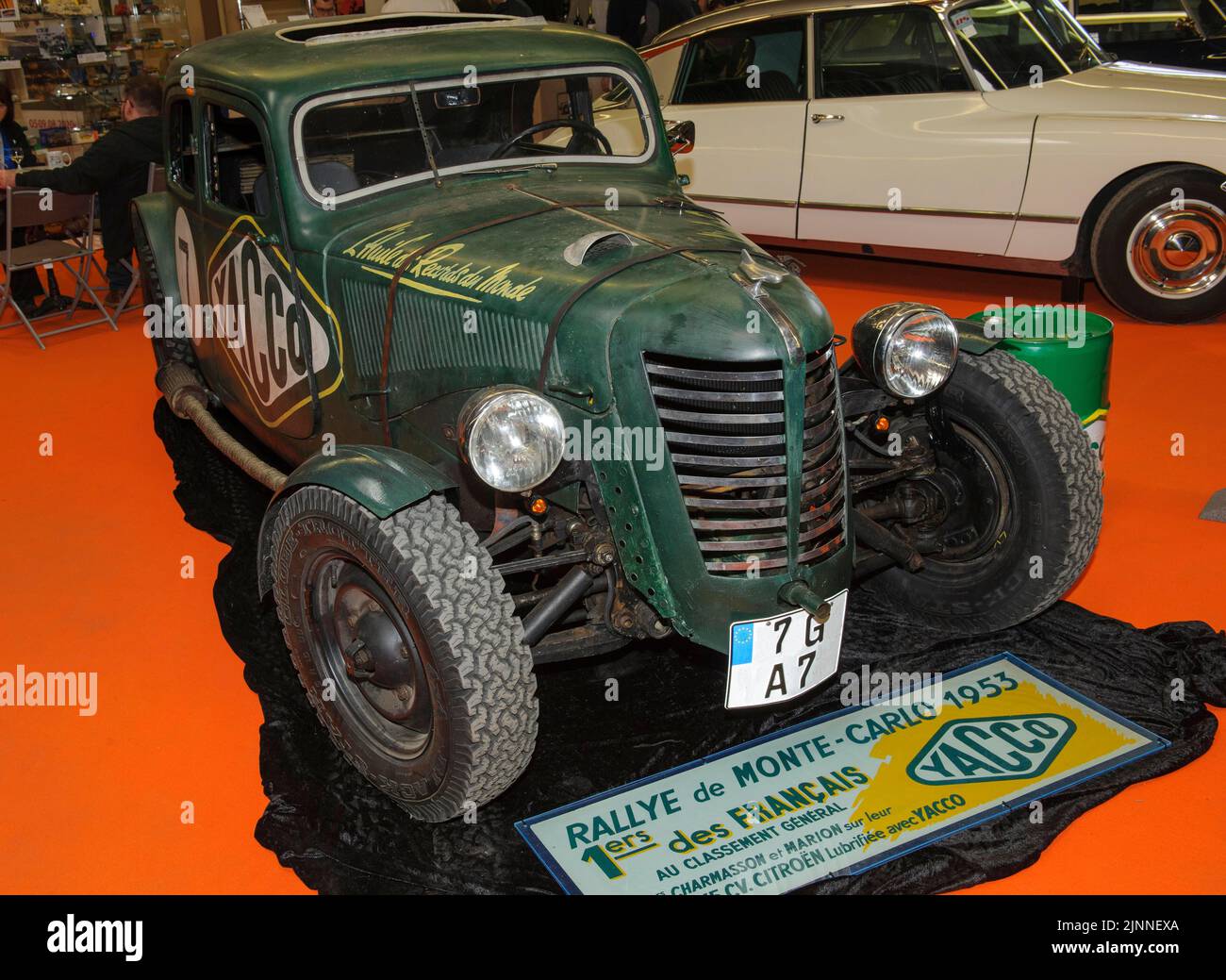 Historic classic car Oldtimer Classic Car of French manufacturer ...