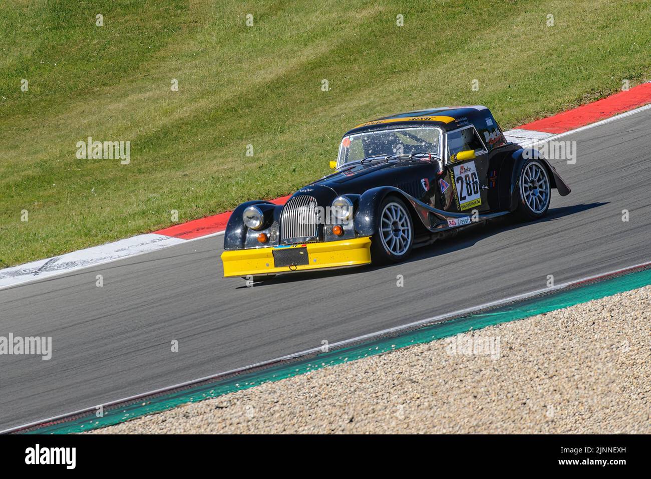 Historic Race Car Classic Morgan Plus 8 at Car Racing for Oldtimer ...