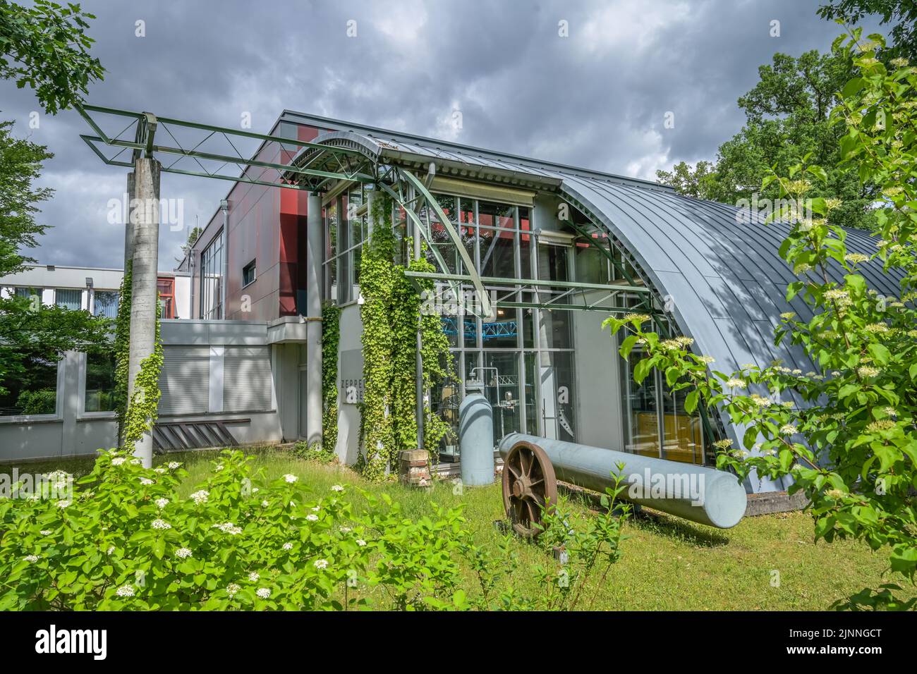Zeppelin Museum, Zeppelinheim, Frankfurt am Main, Hesse, Germany Stock ...