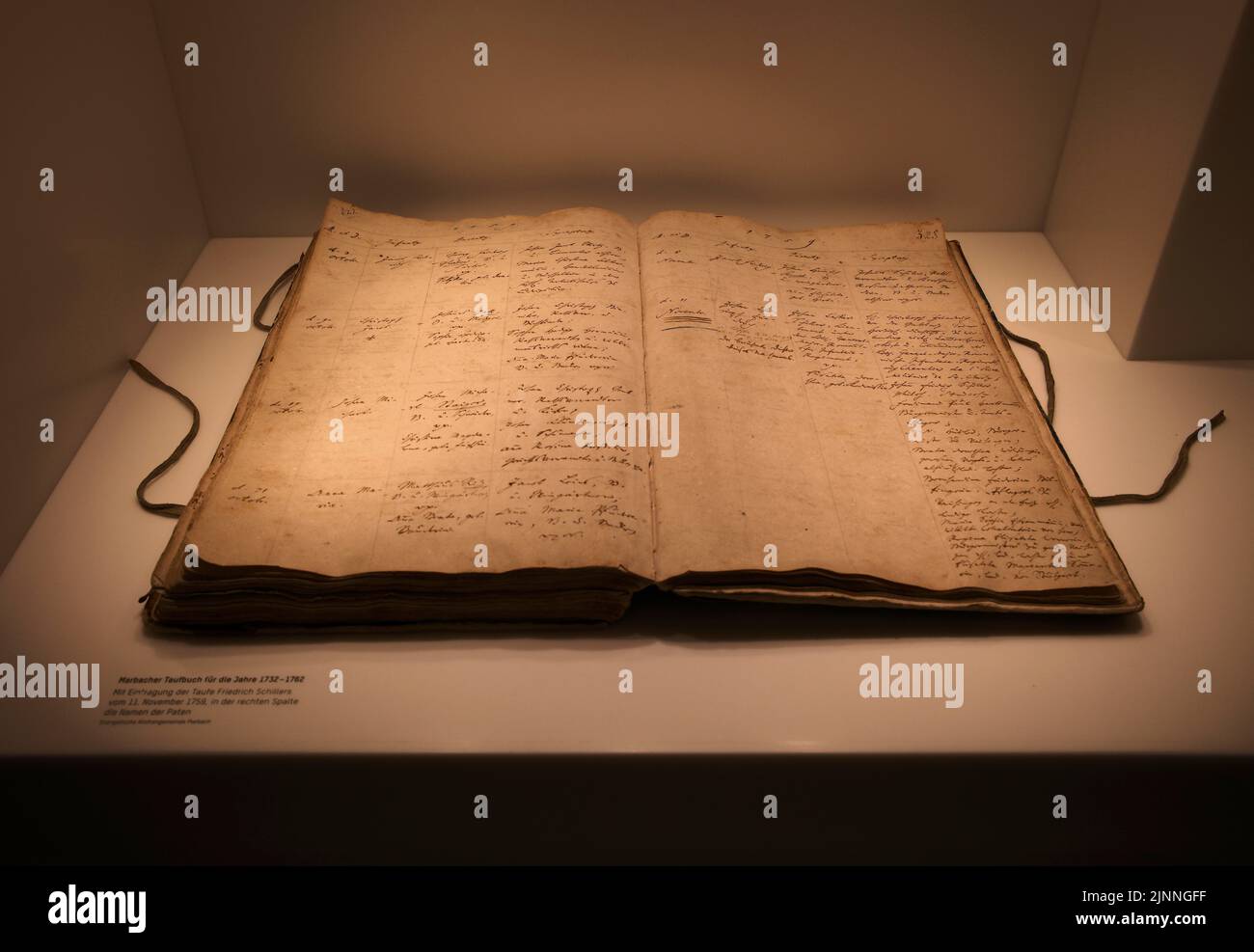 Baptismal register hi-res stock photography and images - Alamy