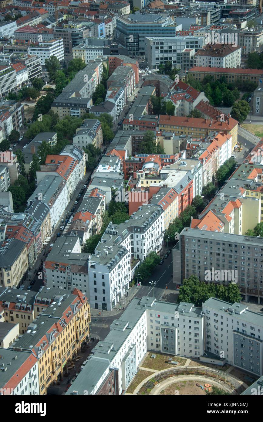 Residential buildings, office buildings, Berlin, Germany Stock Photo ...