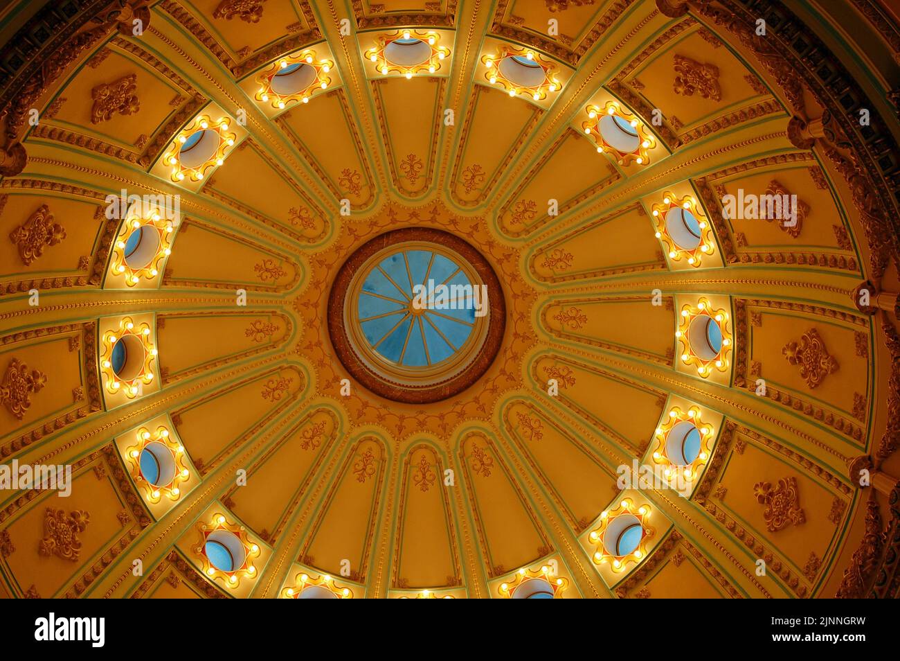 Great Dome of the California State Capitol in Sacramento stands above ...