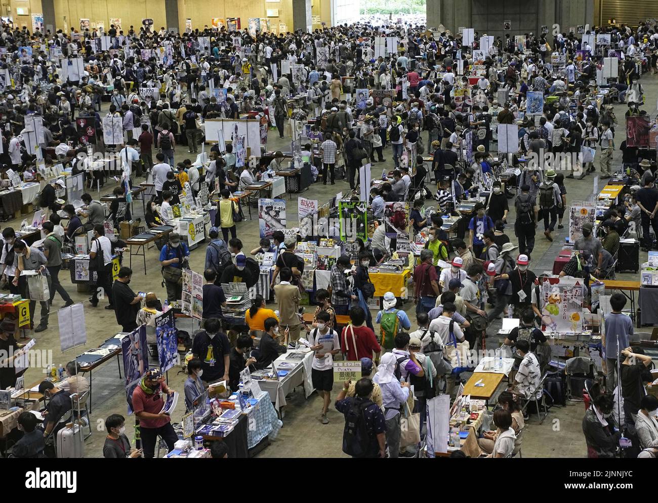 The Comic Market for self-published manga is crowded with fans at Tokyo ...