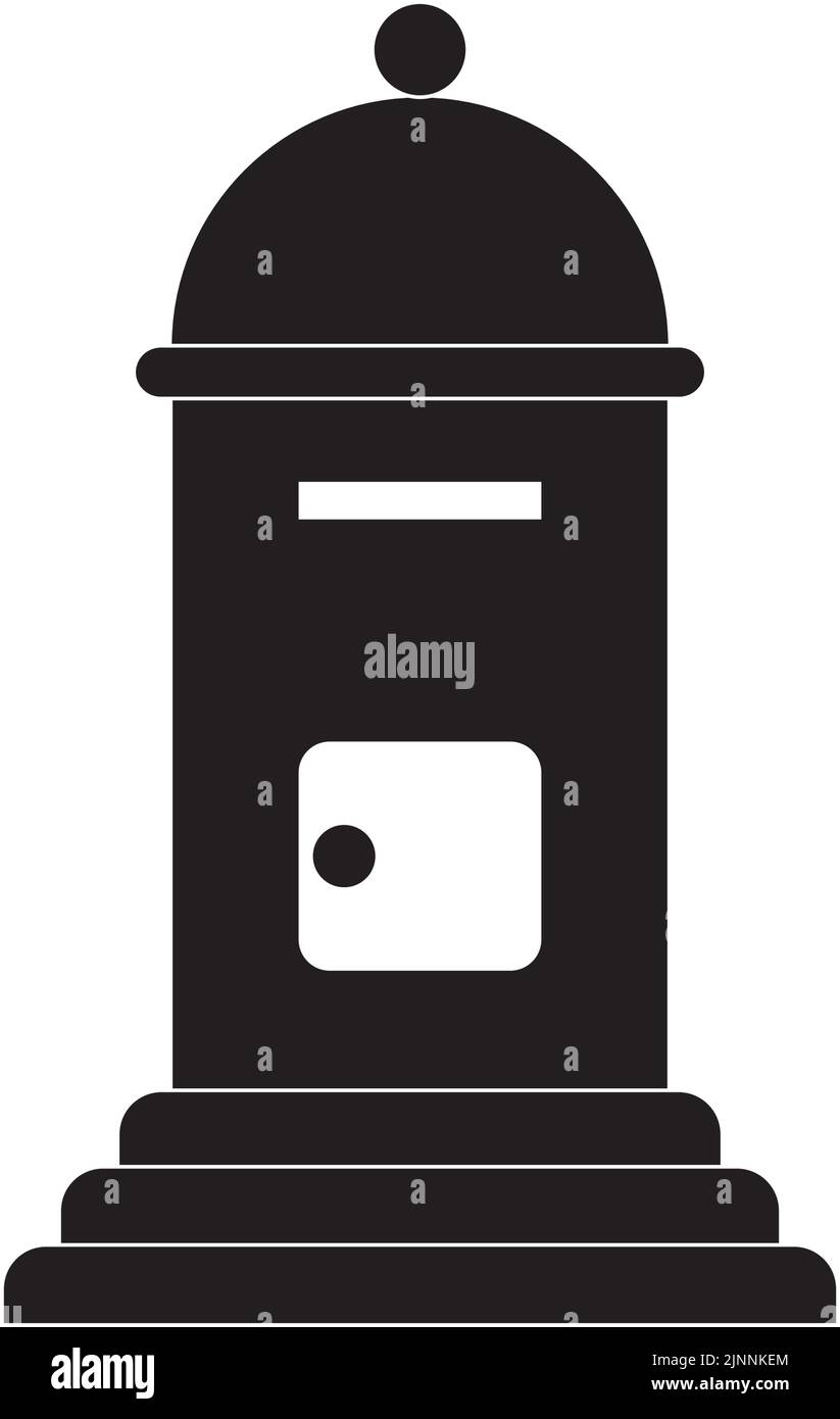 post box icon logo vector design Stock Vector Image & Art - Alamy