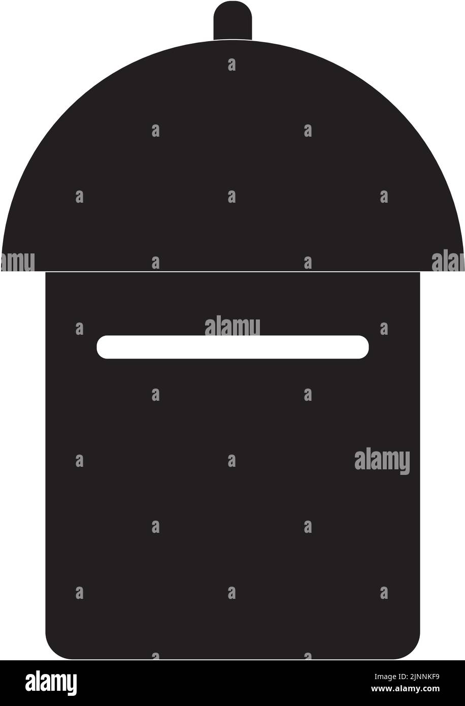 post box icon logo vector design Stock Vector Image & Art - Alamy