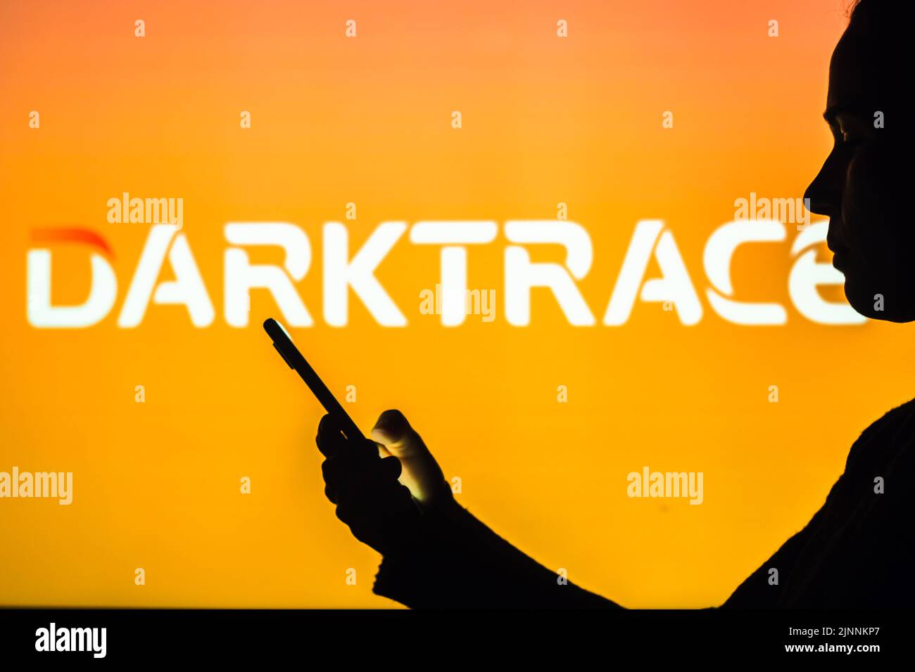Darktrace logo hi-res stock photography and images - Alamy