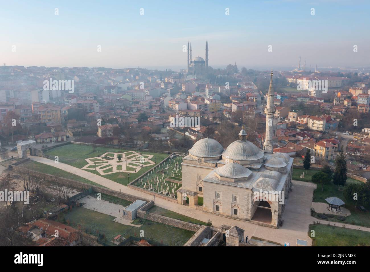 Selimiye Mosque and Muradiye Mosque, Edirne, Turkey Stock Photo - Alamy