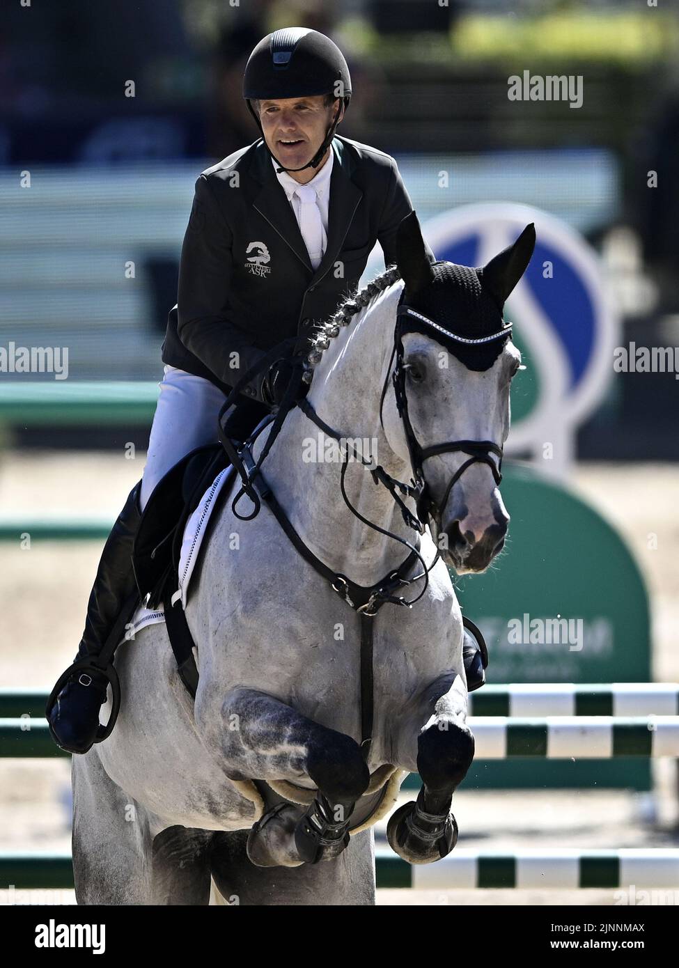Herning, Denmark. 12th Aug, 2022. World Equestrian Games. Soren Moeller ...