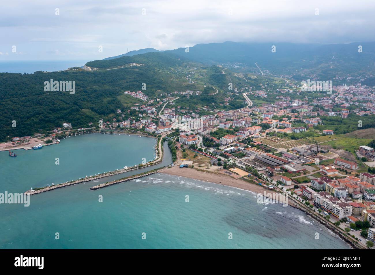 Kastamonu Province, Cide District offers a unique view with its large ...