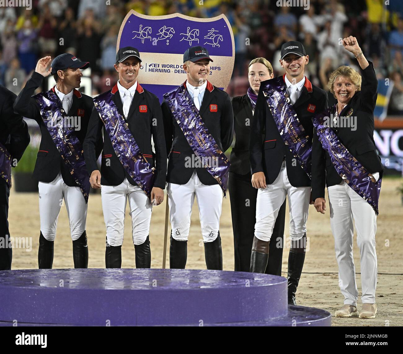 Herning, Denmark. 12th Aug, 2022. World Equestrian Games. The Bronze ...