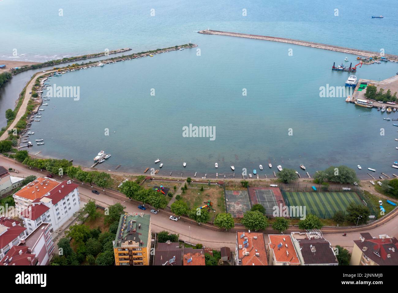 Kastamonu Province, Cide District offers a unique view with its large ...