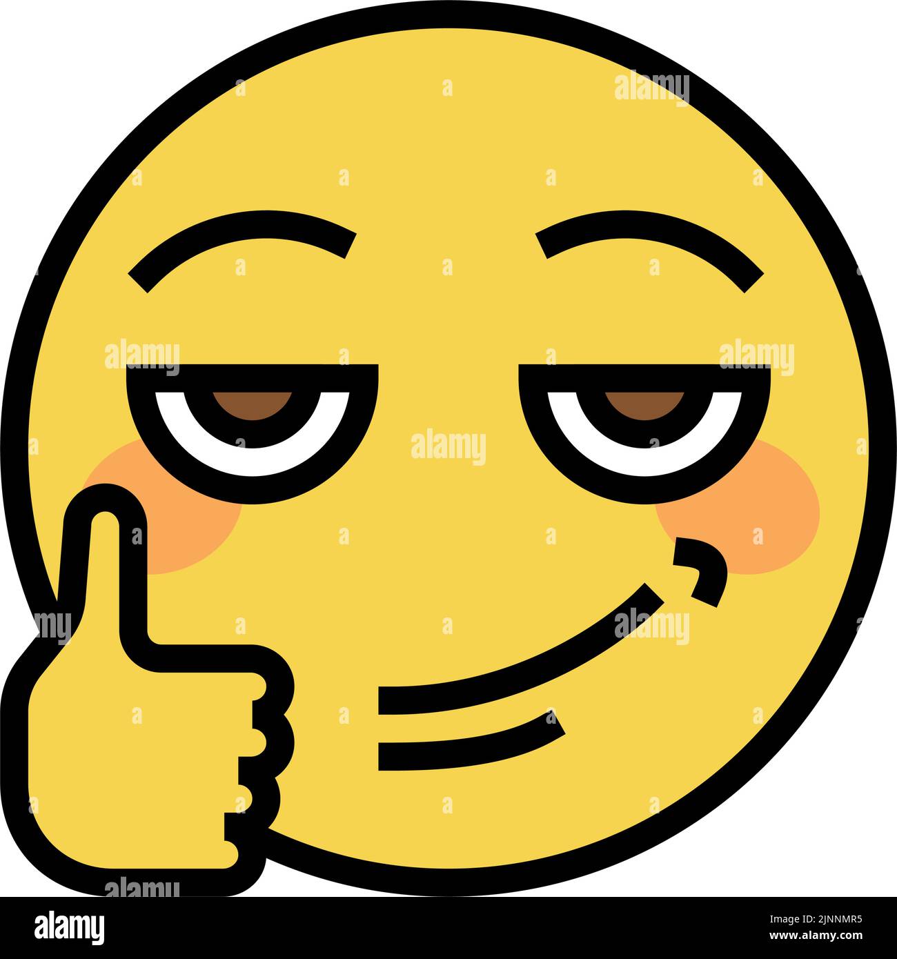 like emoji color icon vector illustration Stock Vector Image & Art - Alamy