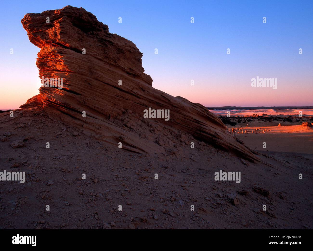 Limestone Pinnacle Formation, Nambung National Park, Cervantes, Western ...