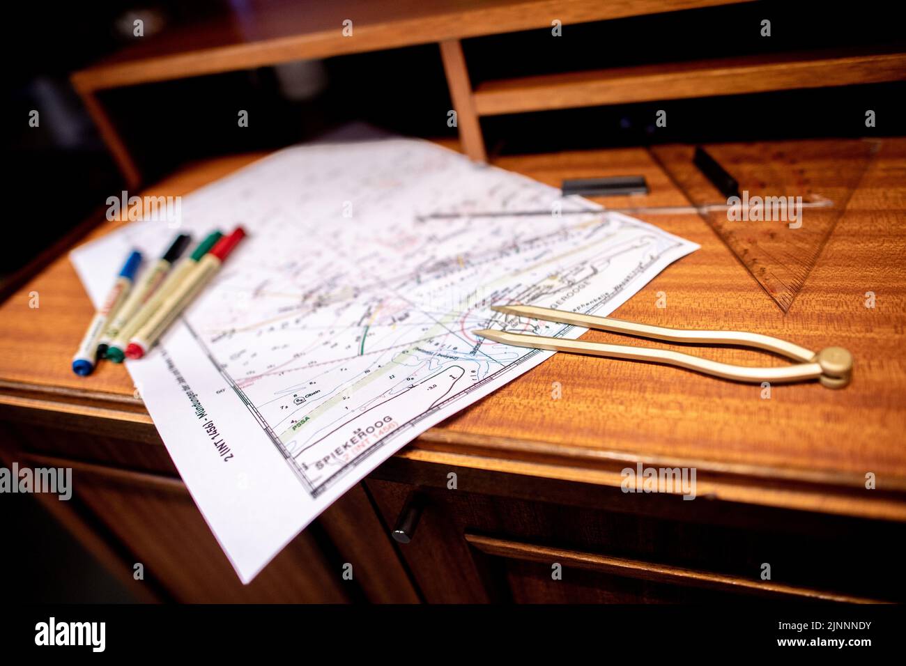 Ship chart room hi-res stock photography and images - Alamy