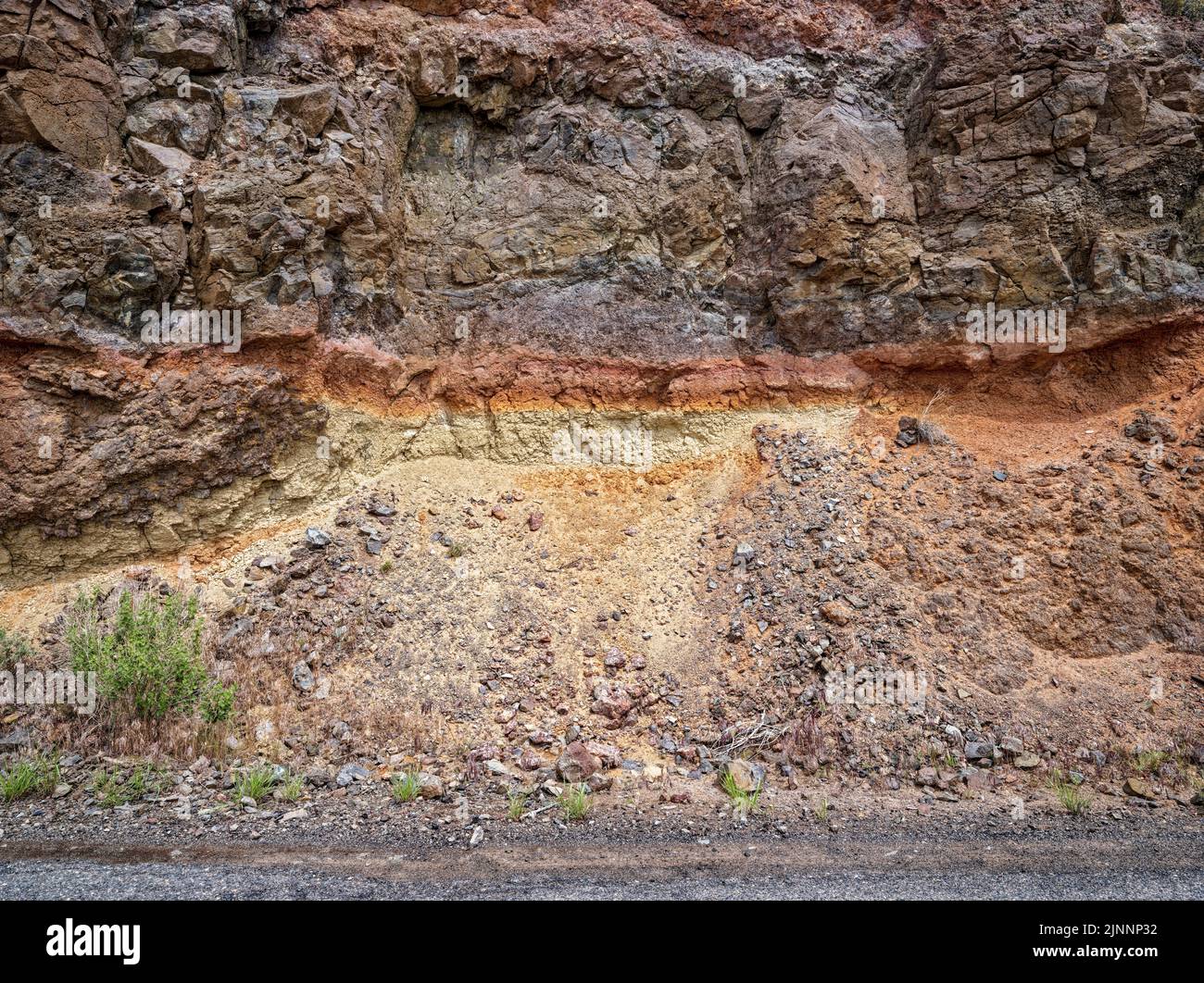 Cliffs along the Owyhee River Road, eastern Oregon, USA Stock Photo - Alamy