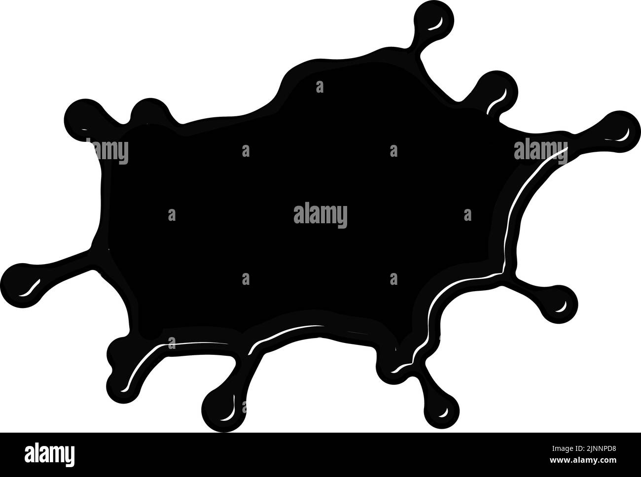 Black paint (ink) dripping down Stock Vector Image & Art - Alamy
