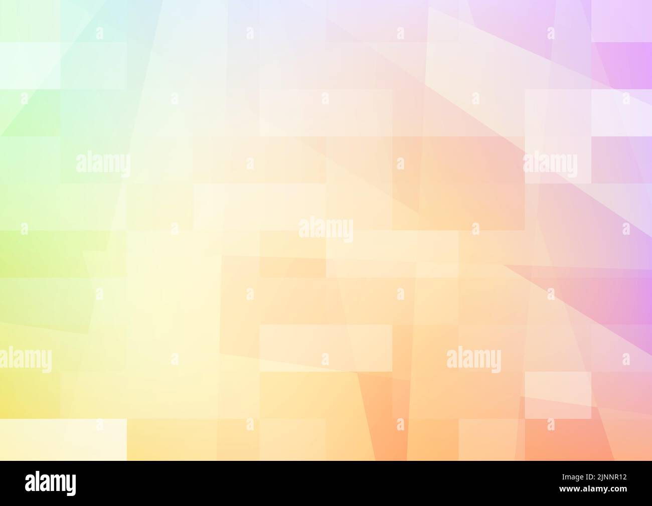 Abstract cover design with light iridescent gradients and squares, A3 ...