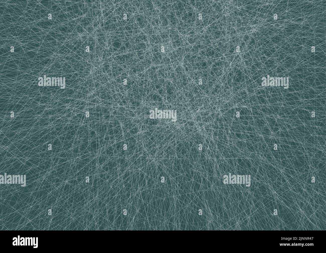 Abstract A3 poster like a spider thread White on dark green Stock ...