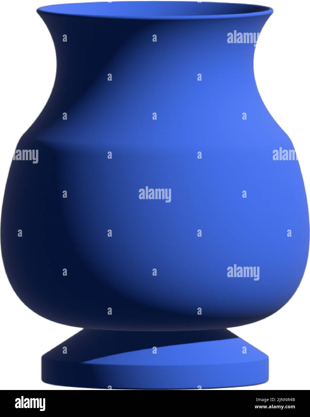 Blue Artistic Pot Stock Photo - Alamy