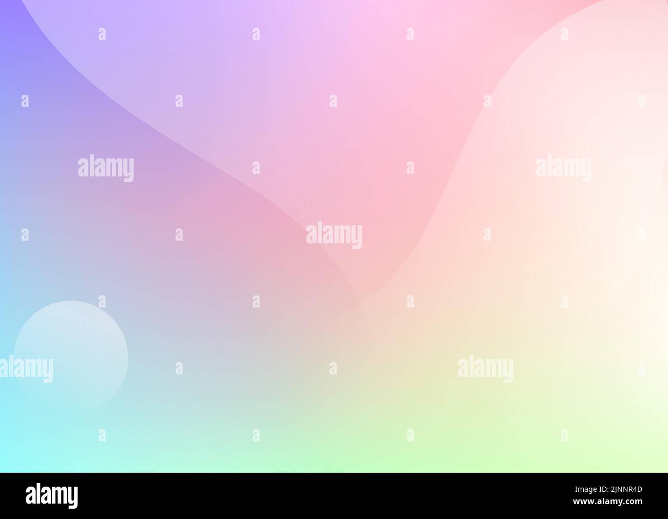 Abstract cover design with light iridescent gradients and curves, A3 ...