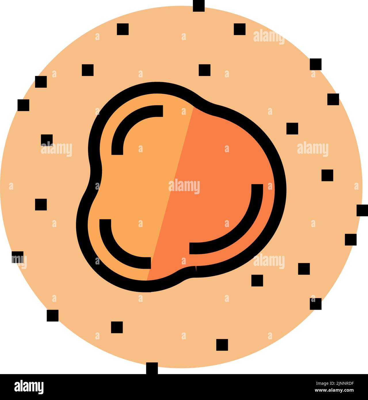 one color mole color icon vector illustration Stock Vector Image & Art ...