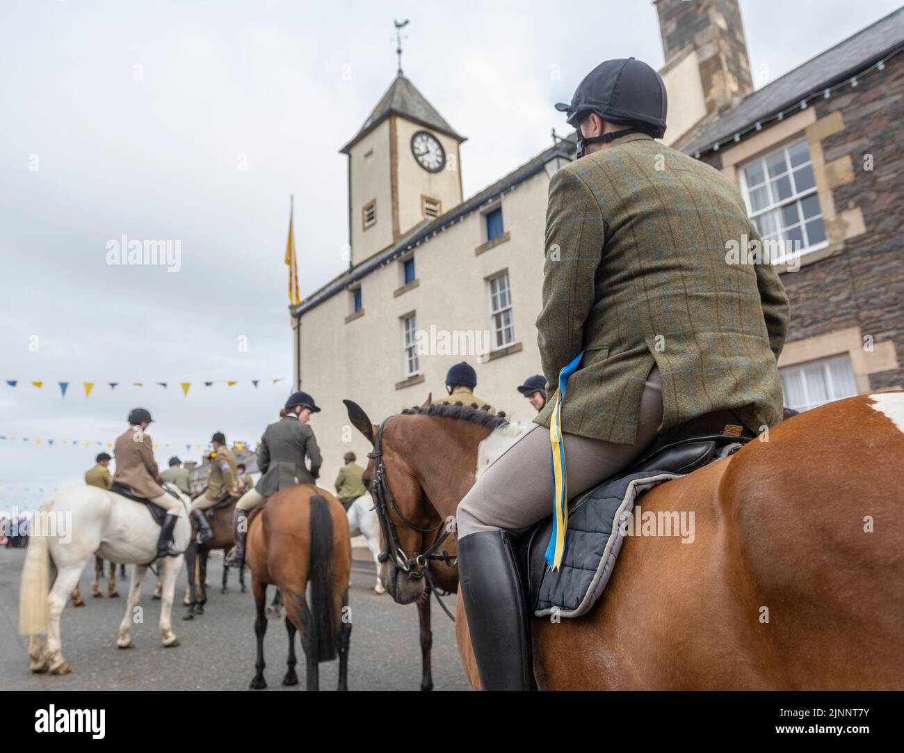 6th August 2022 Lauder Common Riding 2022. Picture Phil Wilkinson Stock ...