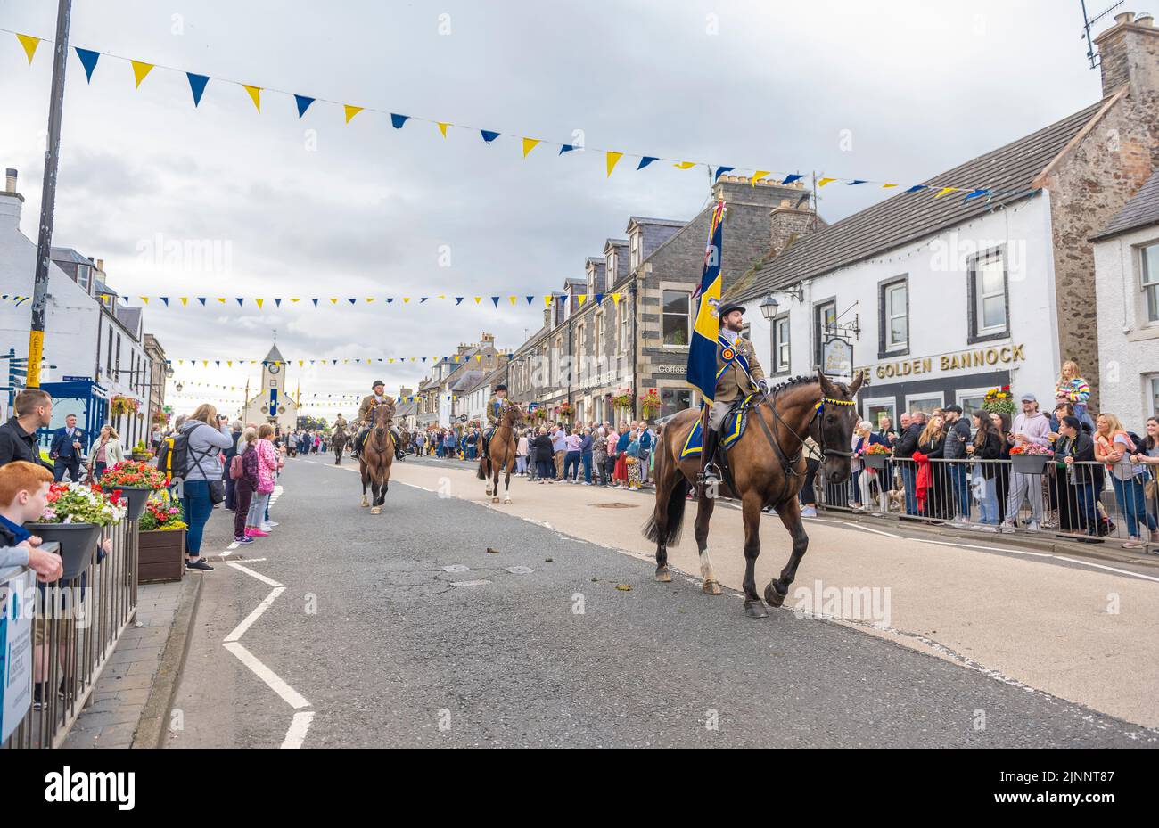 6th August 2022 Lauder Common Riding 2022. Picture Phil Wilkinson Stock ...