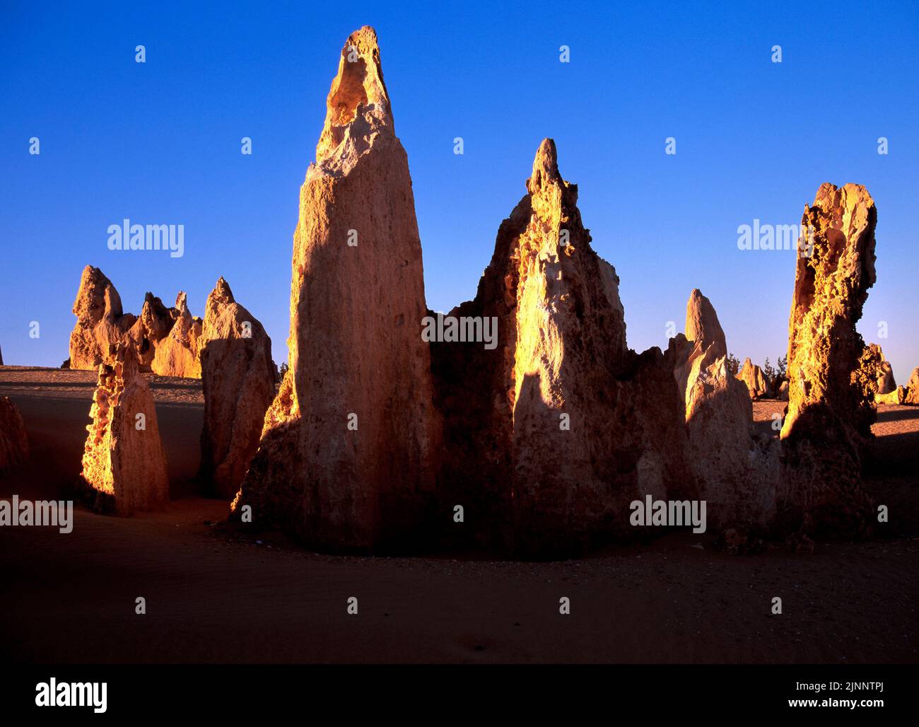 Limestone Pinnacle Formation, Nambung National Park, Cervantes, Western ...