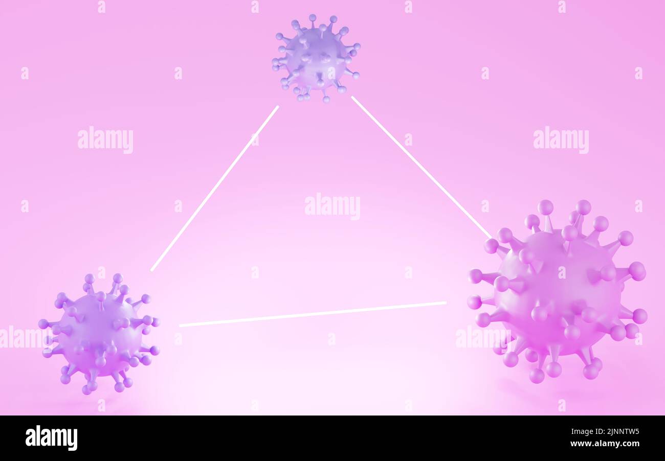 3DCG Image of coronavirus, delta Stock Photo - Alamy