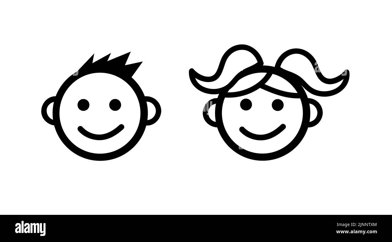 kids icon vector illustration Stock Vector Image & Art - Alamy