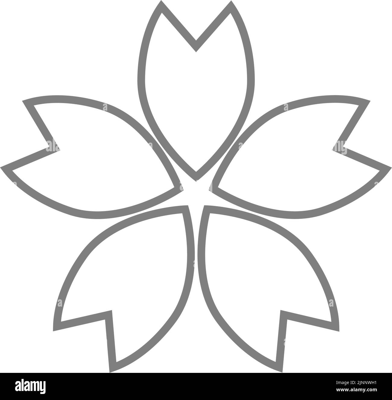 Cherry blossoms spring symbol Stock Vector Images - Alamy