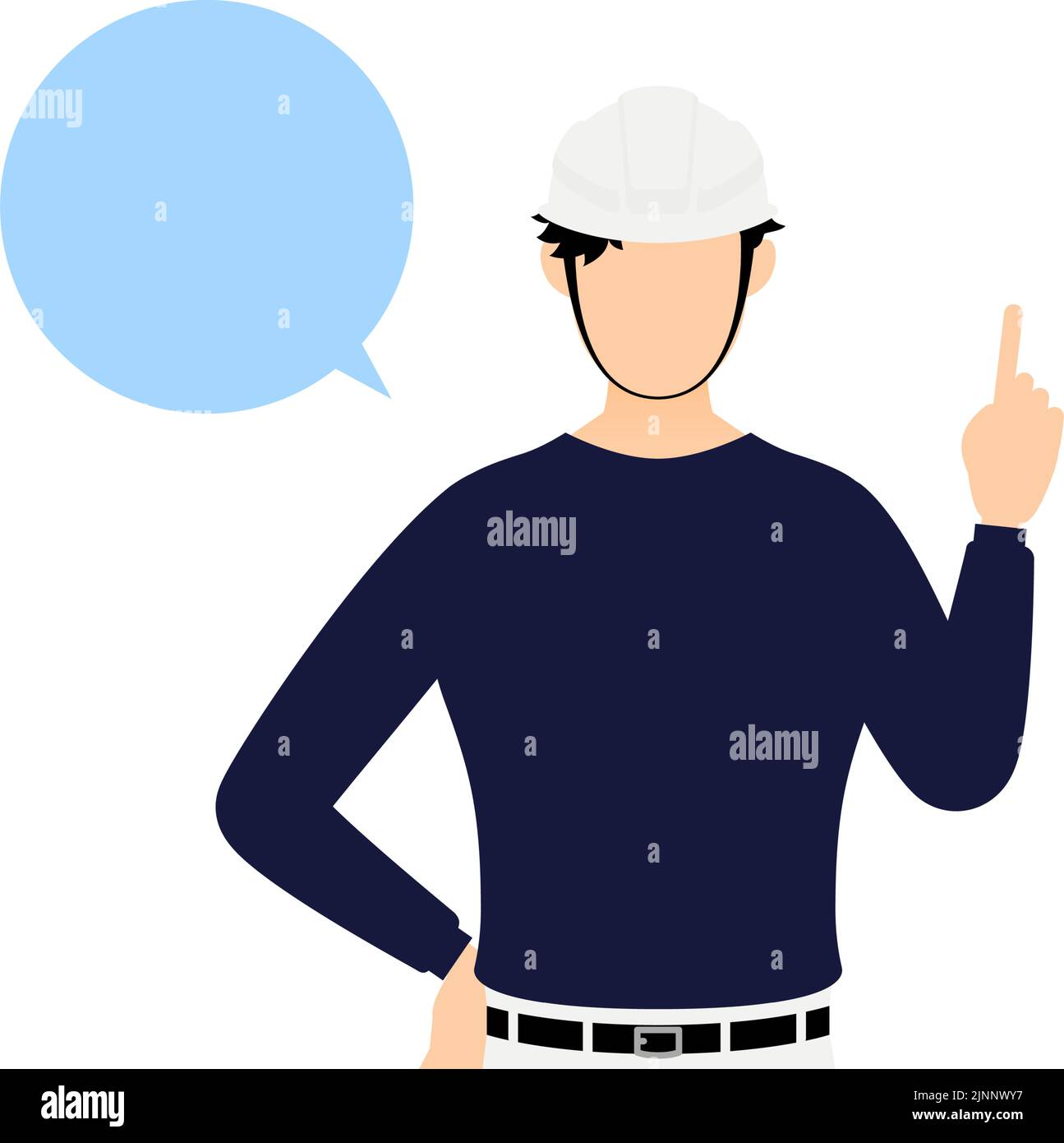 Construction pointing finger Stock Vector Images - Alamy