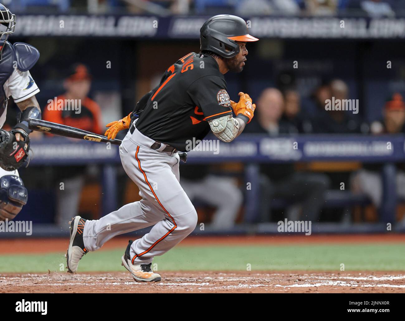 St. Petersburg, FL. USA; Baltimore Orioles center fielder Cedric ...