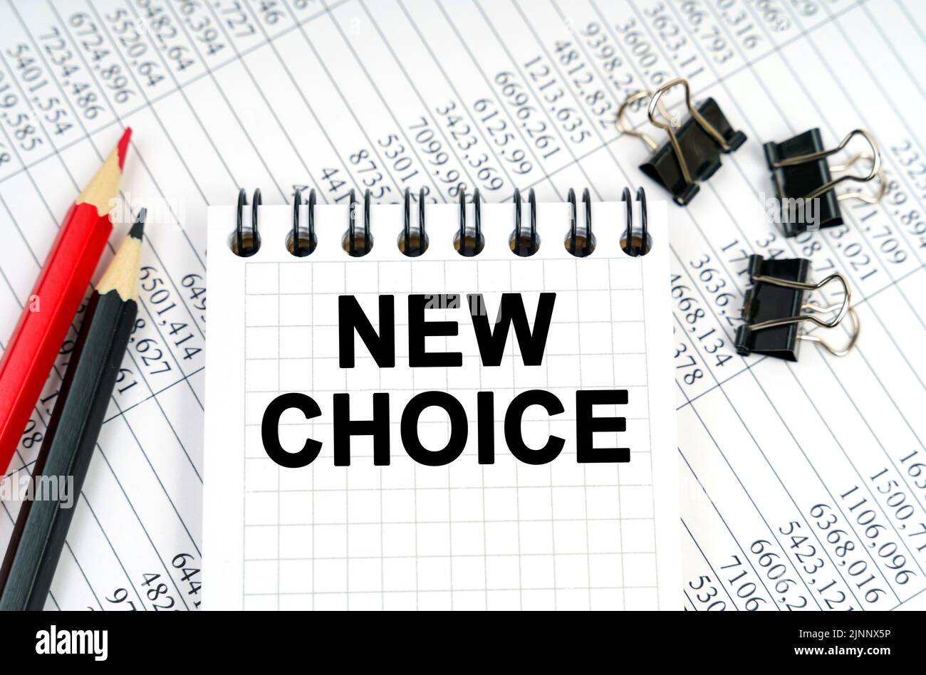 Economy and business concept. On the table are reports, pencils and a ...