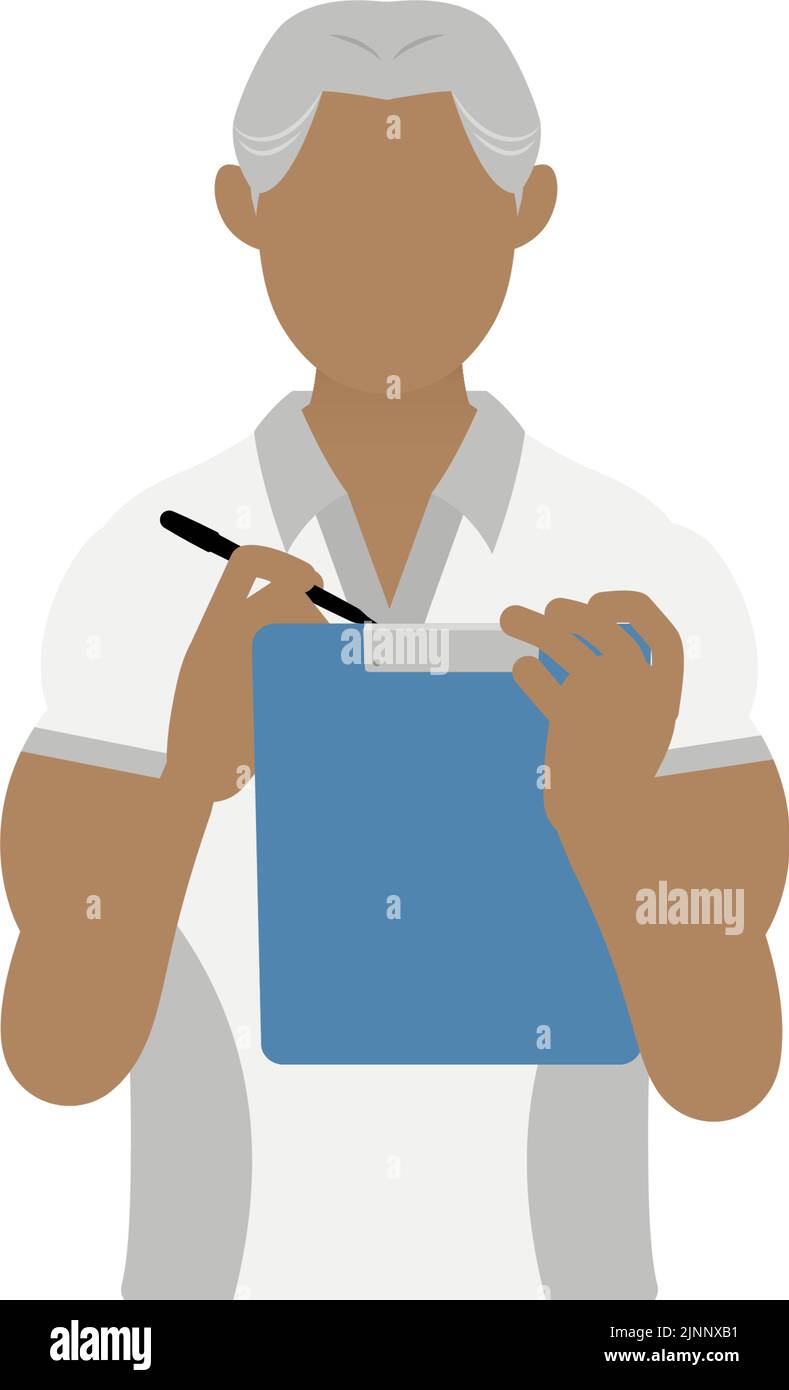 Man write board Stock Vector Images - Alamy